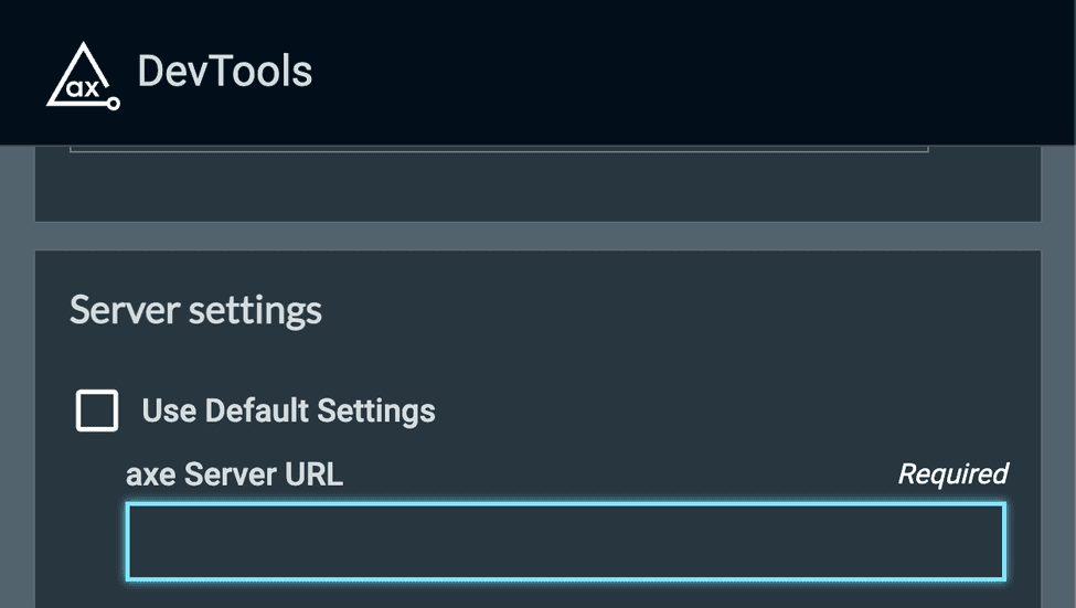 Private Cloud axe DevTools Server | Deque Docs