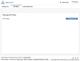 Generate an axe DevTools Mobile API Key | Deque Docs